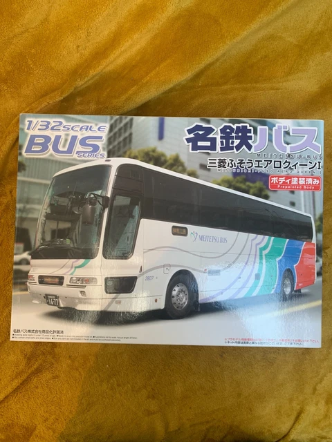 1/32 BUS NO.23 Meitetsu Bus Mitsubishi Fuso Aero Queen open box sealed bags EUR 137,35 - PicClick DE