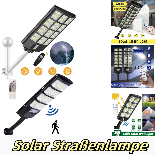 LED STRASSENBELEUCHTUNG STRASSENLAMPE Hofbeleuchtung Hallenbeleuchtung Parkplatz EUR 34,62 ...