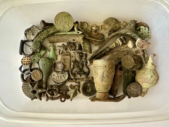 METAL DETECTING FINDS Saxon, Roman, Medieval & Post Medieval Artefacts & Coins £0.99 - PicClick UK