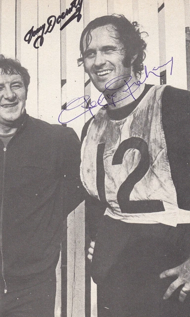 HAND SIGNED 1970S MAGAZINE CUTTING : MAN UNITED DOCHERTY & GRAHAM (228 ...