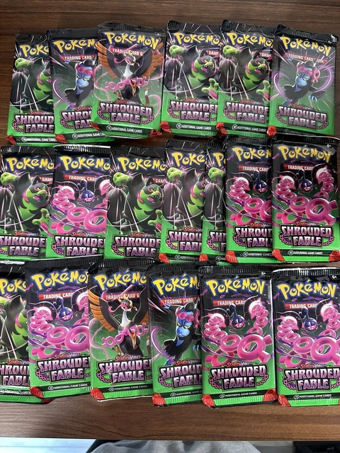 20 X SHROUDED Fable Booster Packs Pokémon TCG English £53.10 - PicClick UK
