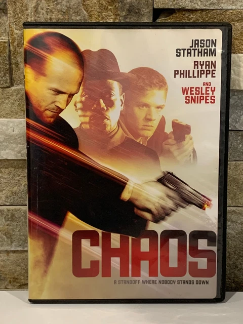 CHAOS DVD JASON Statham Ryan Phillippe Wesley Snipes Lionsgate 2005 ...