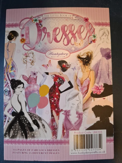 HUNKYDORY LITTLE BOOK Of Dresses Craft £5.40 - PicClick UK