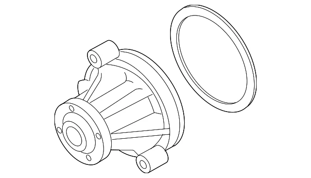 GENUINE FORD PUMP Assembly Water 5L3Z-8501-AC $97.30 - PicClick CA