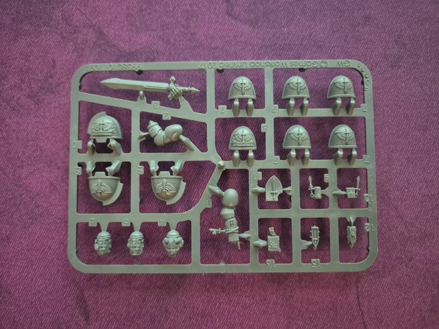 WARHAMMER 40K - Dark Angels - Primaris Upgrade Sprue Gussrahmen Neu EUR ...