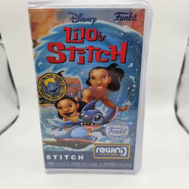 FUNKO REWIND 3.5 Figure - Disney - Stitch With Card In VHS Video Case £ ...