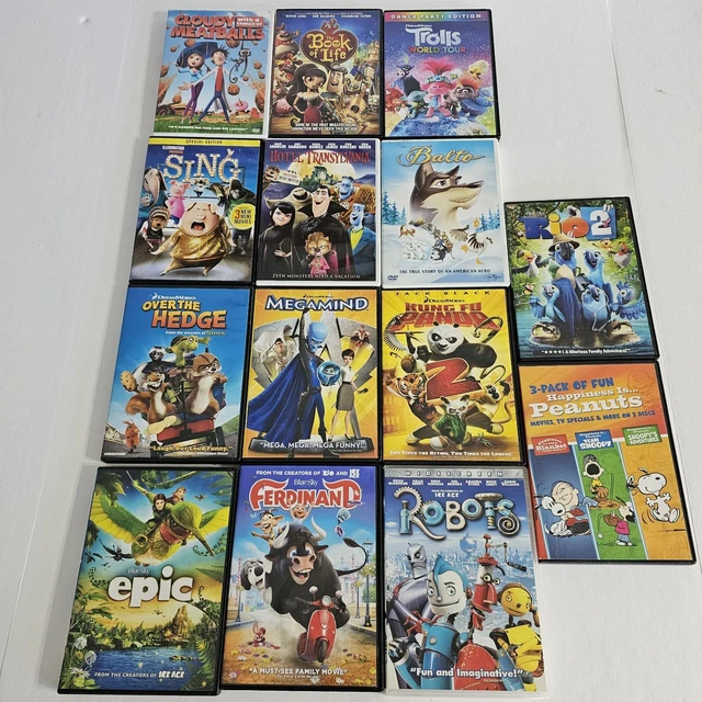 16 ANIMATION MOVIE Night DVD Bundle Lot $11.99 - PicClick