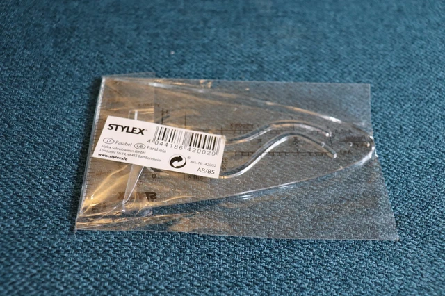 PARABEL PARABELSCHABLONE STYLEX Sinus Cosinus Tangens Einheitsparabel ...