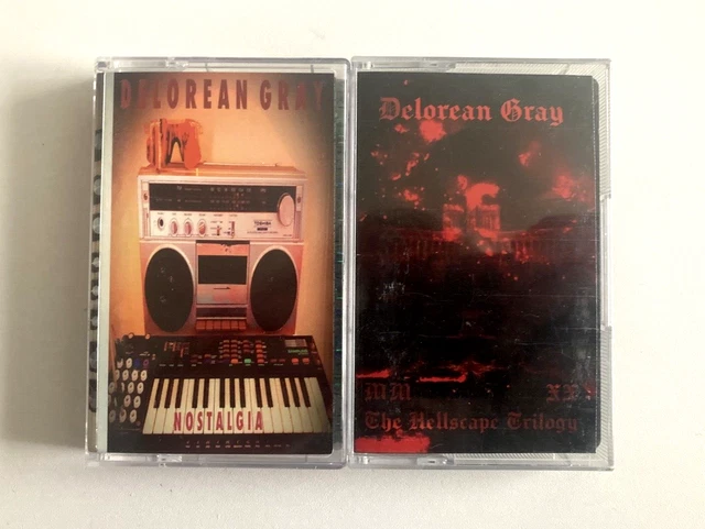 DUNGEON SYNTH TAPES Delorean Gray Nostalgia & Hellscape Trilogy Vaporwave £25.31 - PicClick UK