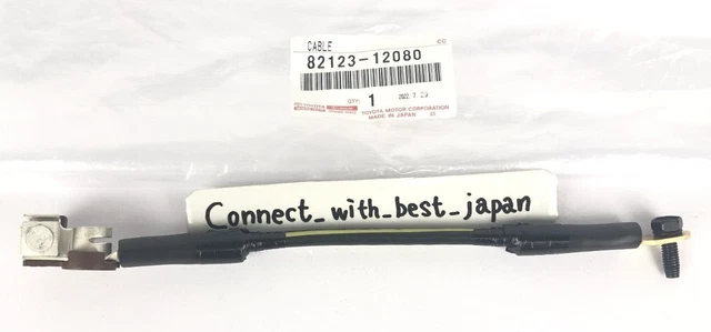 TOYOTA GENUINE COROLLA CP AE86 Battery Ground Cable 82123 - 12080 EUR ...