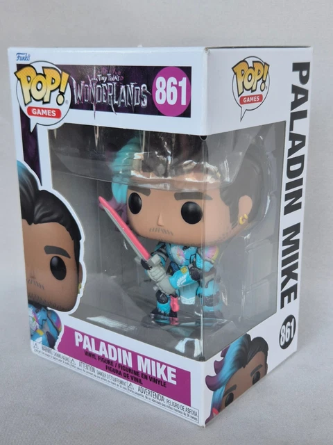 FIGURINE FUNKO POP Games Paladin Mike Tiny Tina's Wonderlands n°861 ...