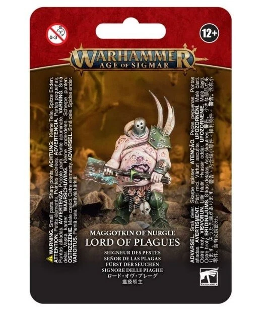 WARHAMMER AGE OF Sigmar Maggotkin of Nurgle Lord of Plagues $23.23 ...