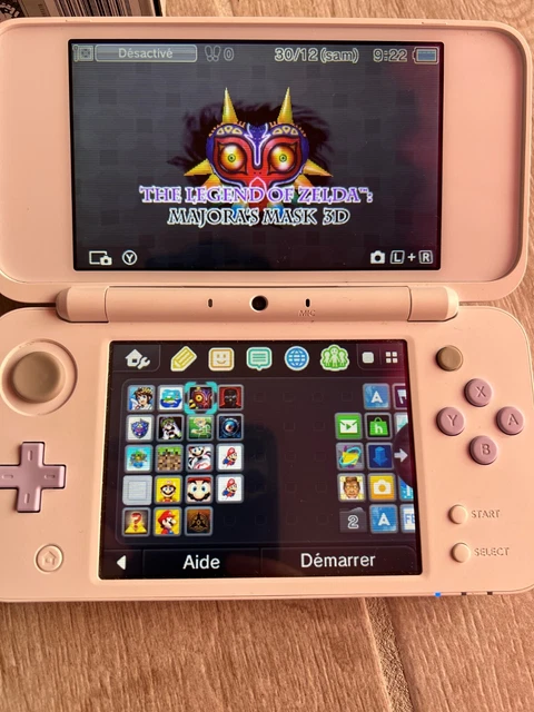 CONSOLE NEW NINTENDO 2DS XL Lavande Edition Tomodachi Life 20 jeux ...