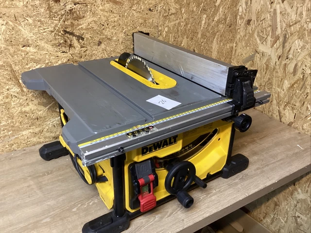 DEWALT DWE7485-GB 240V 210mm 1850W Compact Table Saw With Blade DWE7485 ...