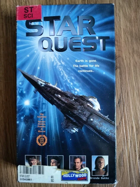STAR QUEST 8 Scientists Awake on Spaceship Earth Dead VHS Hollywood ...