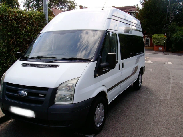 FORD TRANSIT CAMPER Van Conversion LWB High Top 07 Plate Diesel £5,600. ...