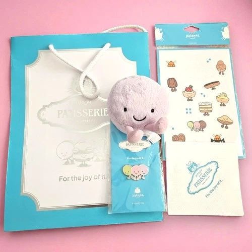 JELLYCAT AMUSABLES PARIS Patisserie Exclusive May Macaron set £75.00 ...