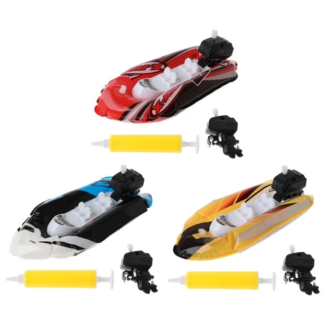 BABY BATH SHOWER Toy Set Inflatable Wind Up Toys for Infants Baby ...