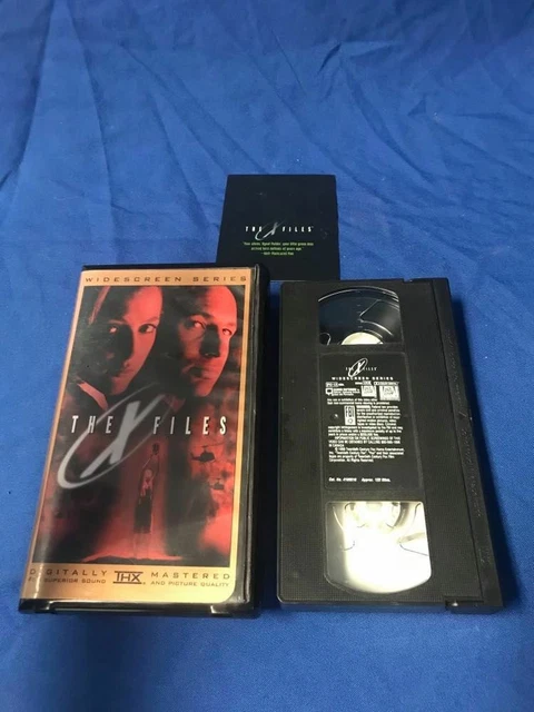 USED THE X Files VHS UPC 086162090189 (Clamshell Case, Widescreen, THX ...