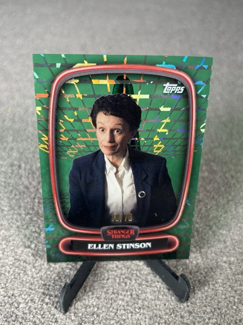 2025 TOPPS HIGH Tek Stranger Things Green 19/75 Ellen Stinson £4.48 ...