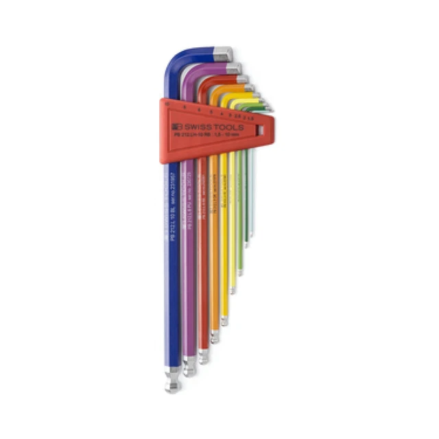 PB SWISS TOOLS PB 212,LH-10 RB Kugelumlaufspindel-Sechskant-Set, 1,5-10 mm EUR 91,57 - PicClick DE
