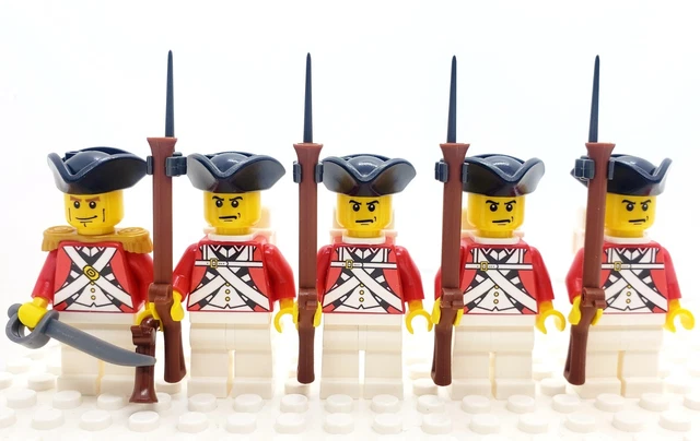BRITISH COLONIAL ROYALIST Infantry Soldiers made with real LEGO ...