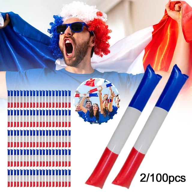BÂTONS DE DRAPEAU National français, jeux olympiques de Paris, Bam Bam ...