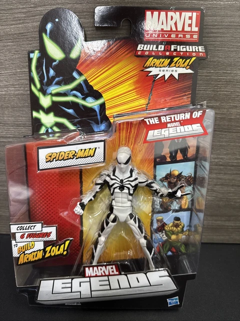 HASBRO MARVEL LEGENDS Arnim Zola White BAF Future Foundation Spider-Man ...
