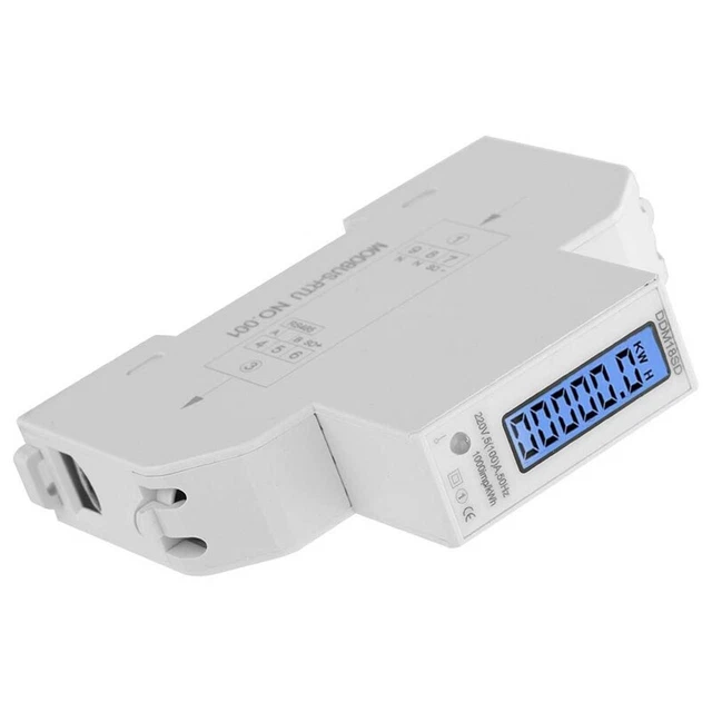 3X(5-100A 220V COMPTEUR D'éNergie Monophasé RS485 Protocole MODBUS LCD ... 3X(5-100A 220V COMPTEUR D'éNergie Monophasé RS485 Protocole MODBUS LCD ...