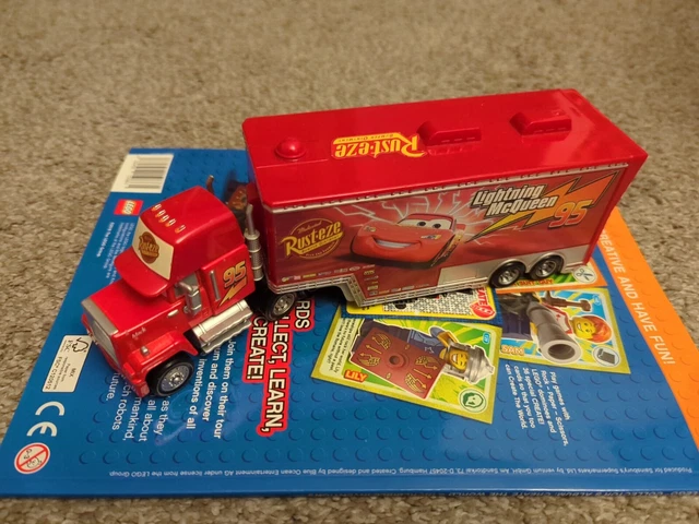DISNEY PIXAR CARS Mack Hauler Truck Lorry Diecast 1:55 Scale - Disney ...