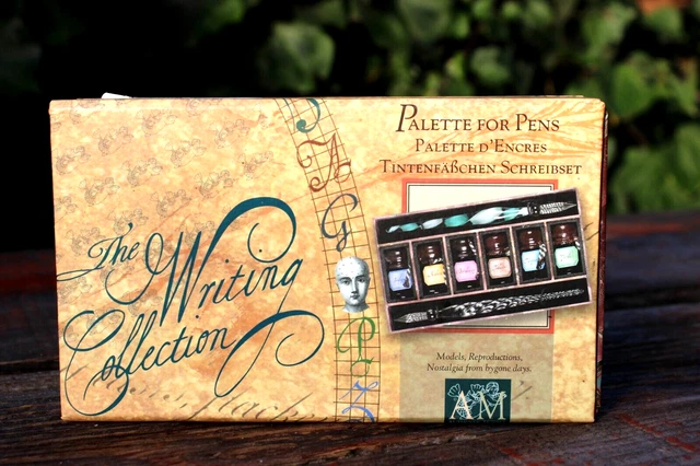PALETTE FOR PENS "The Writing Collection" Calligraphy Kit 2 Pens, 6 ...