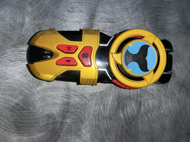 BLUE POWER RANGERS Ninja Storm Wind Morpher W Blue Disc £33.46 ...