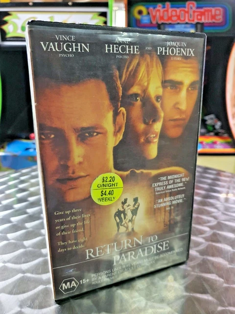 RETURN TO PARADISE - VHS Movie - Video Tape - Big Box Ex Rental $4.14 - PicClick AU