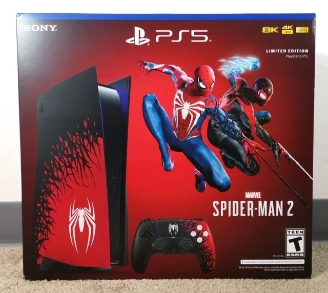 SONY PLAYSTATION 5 Marvel's Spider-Man 2 Limited Edition PS5 Console ...