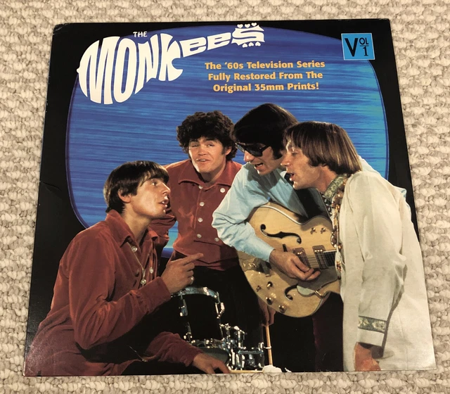 THE MONKEES VOL 1 TV Series Laserdisc LD Davy Jones Peter Tork Laser ...