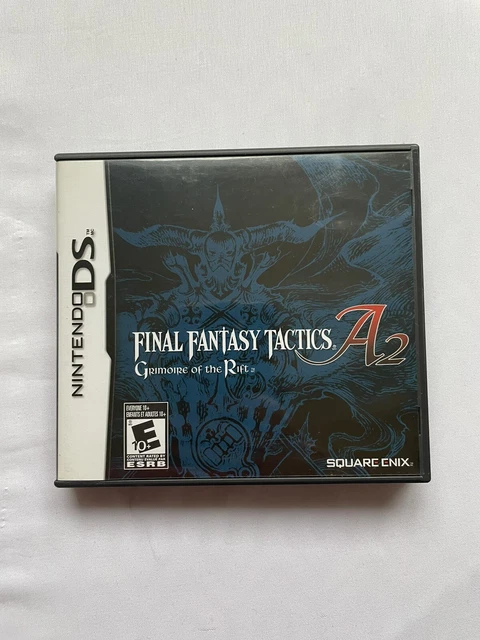 FINAL FANTASY TACTICS A2 Grimoire of the Rift Nintendo DS CIB w Manual ...