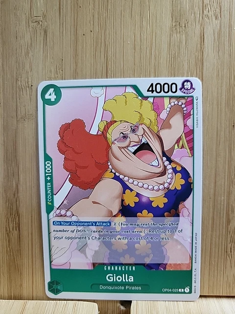 ONE PIECE 🏆ANIME - GIOLLA - Bandai🏆Trading Card $3.00 - PicClick AU