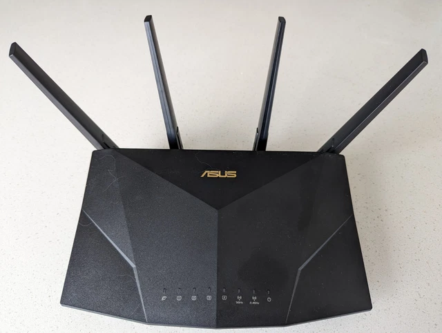ASUS RT-AX5400 DUAL Band WiFi 6 Extendable Router - Black $99.00 - PicClick