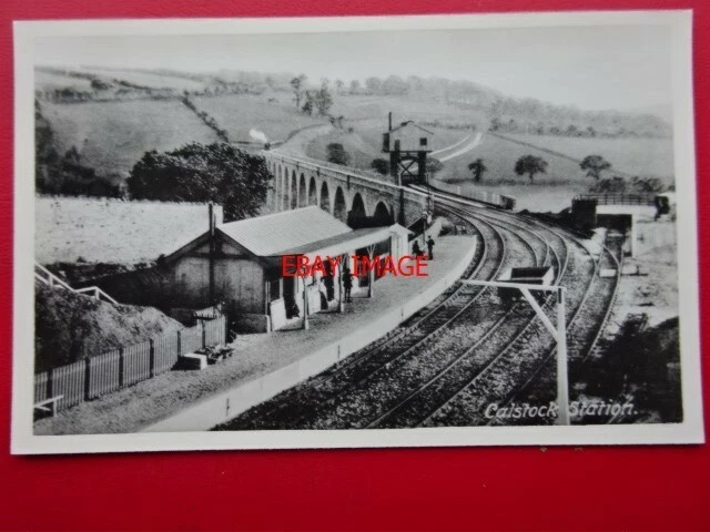PHOTO CALSTOCK Railway Station And Viaduct EUR 7,01 - PicClick FR