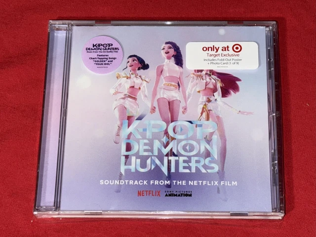 TARGET KPOP DEMON HUNTERS CD soundtrack Saja Boys BABY PHOTOCARD ...