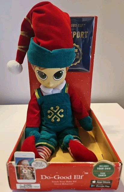 PNP DO GOOD Elf Boy Portable North Pole With Passport Interactive Toy ...