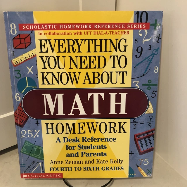 EVERYTHING YOU NEED to Know about Math Reference, 4th-6th Grades $3.49 ...