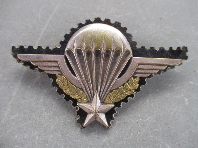 (52) RARE INSIGNE militaire brevet de parachutiste numéroté 166 ...
