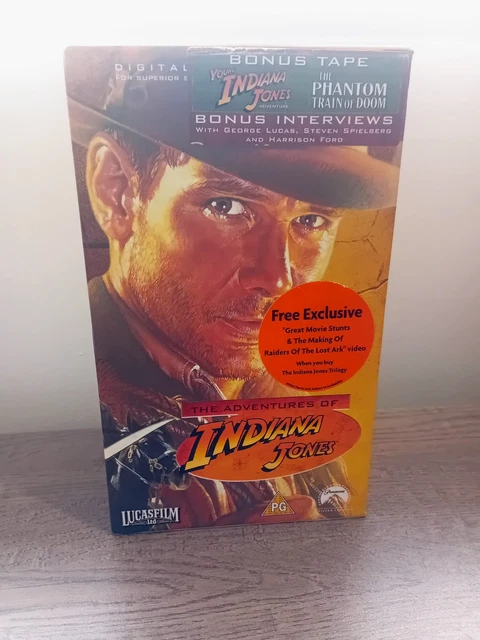 VINTAGE 1999 INDIANA Jones VHS Boxset £16.31 - PicClick UK