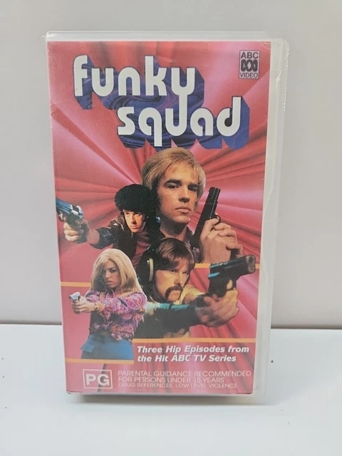 FUNKY SQUAD (1995) VHS Tom Gleisner, Jane Kennedy, Santo Cilauro, Tim ...