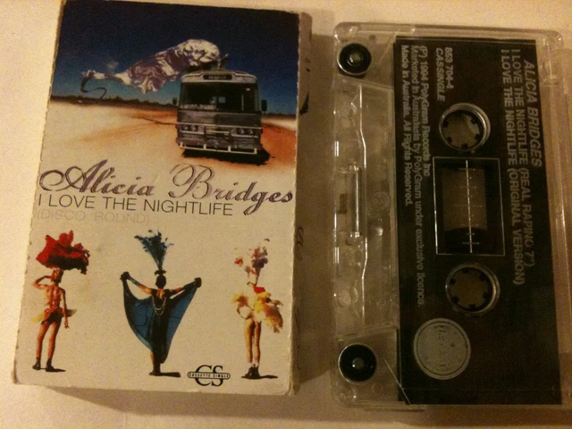 ALICIA BRIDGES 'I Love The Nightlife' 1994 Australian Cassette Single ...