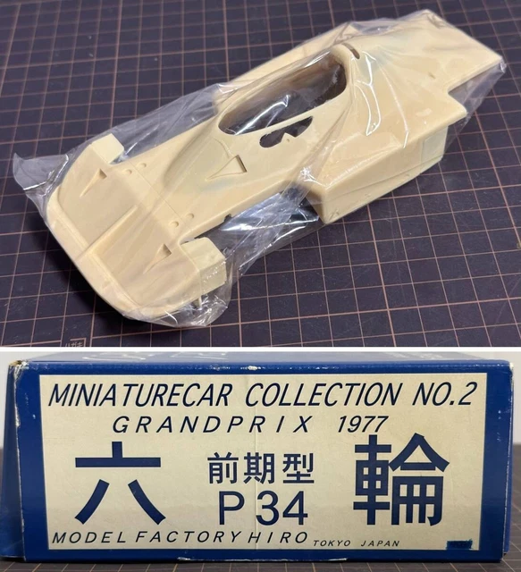 TYRRELL P34 (1977) "MINIATURECAR COLLECTION NO.2 Six-Wheeled P34 Early ...