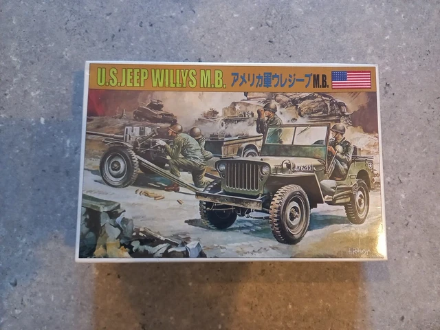 INTERNATIONAL 1/72 SCALE Model Jeep Willys MB Kit £6.99 - PicClick UK