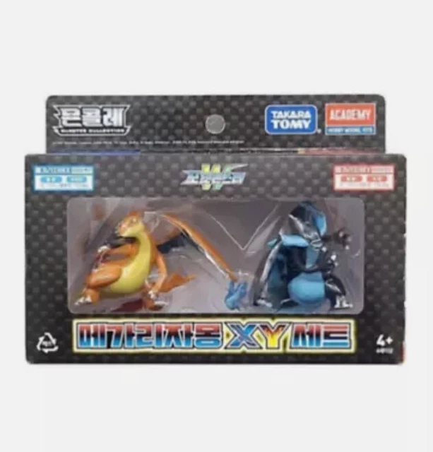 TAKARA TOMY POKEMON Monster Collection Mega Charizard XY Set Figur ...
