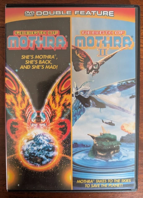 REBIRTH OF MOTHRA/REBIRTH of Mothra II Double Feature DVD £12.69 ...